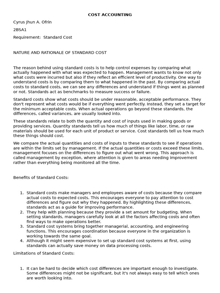 Cyrus Jhun Ofrin Engaging Activity B Unit 4 Just In Time And Backflush Costing Pdf