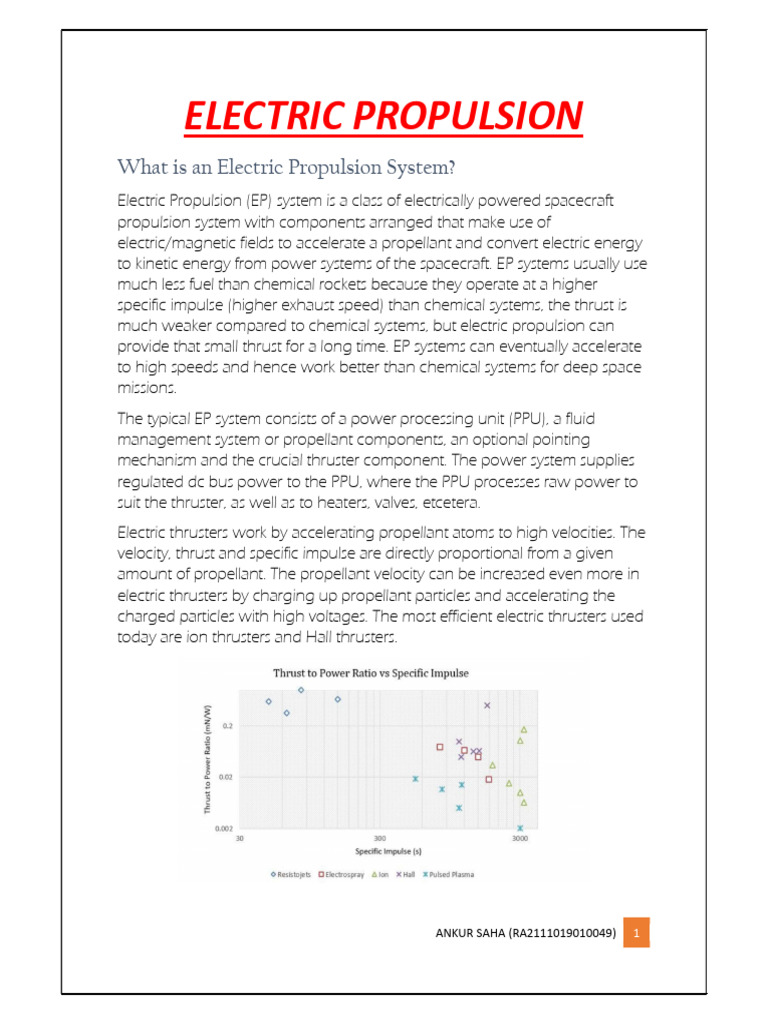 Case Study Advanced Propulsion System | PDF