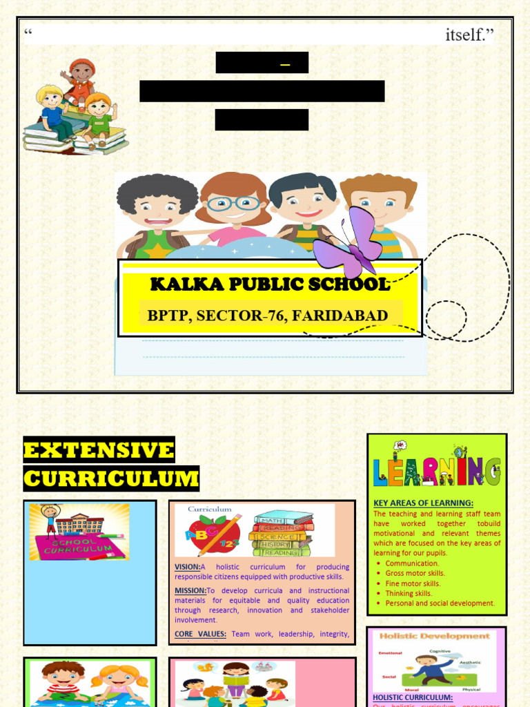 Class V Extensive Curriculum Session 2022-2023 | PDF
