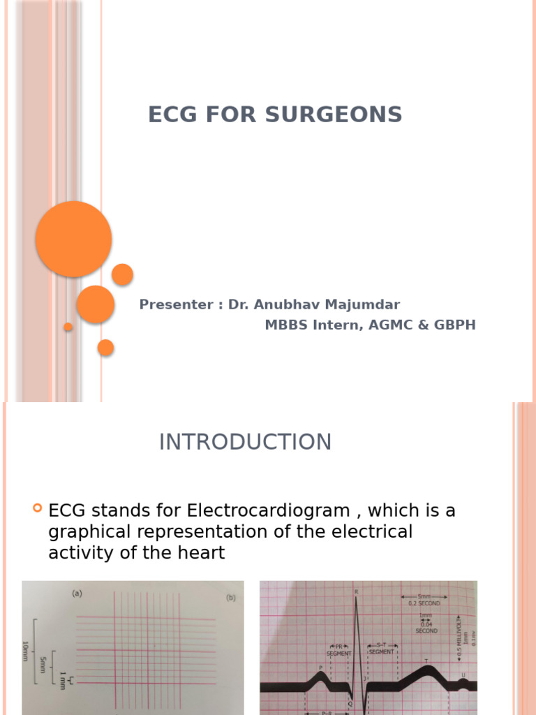 Ecg For Surgeons | PDF