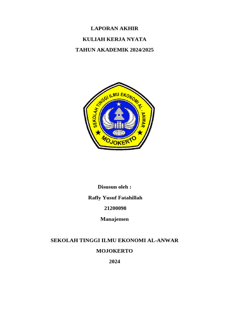 Rafly KKN Brayung 2024 | PDF