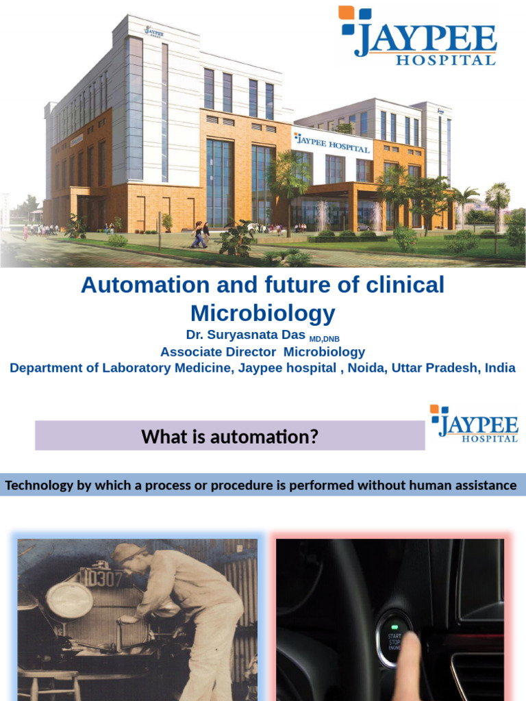 Automation in Clinical Microbiology Final | PDF