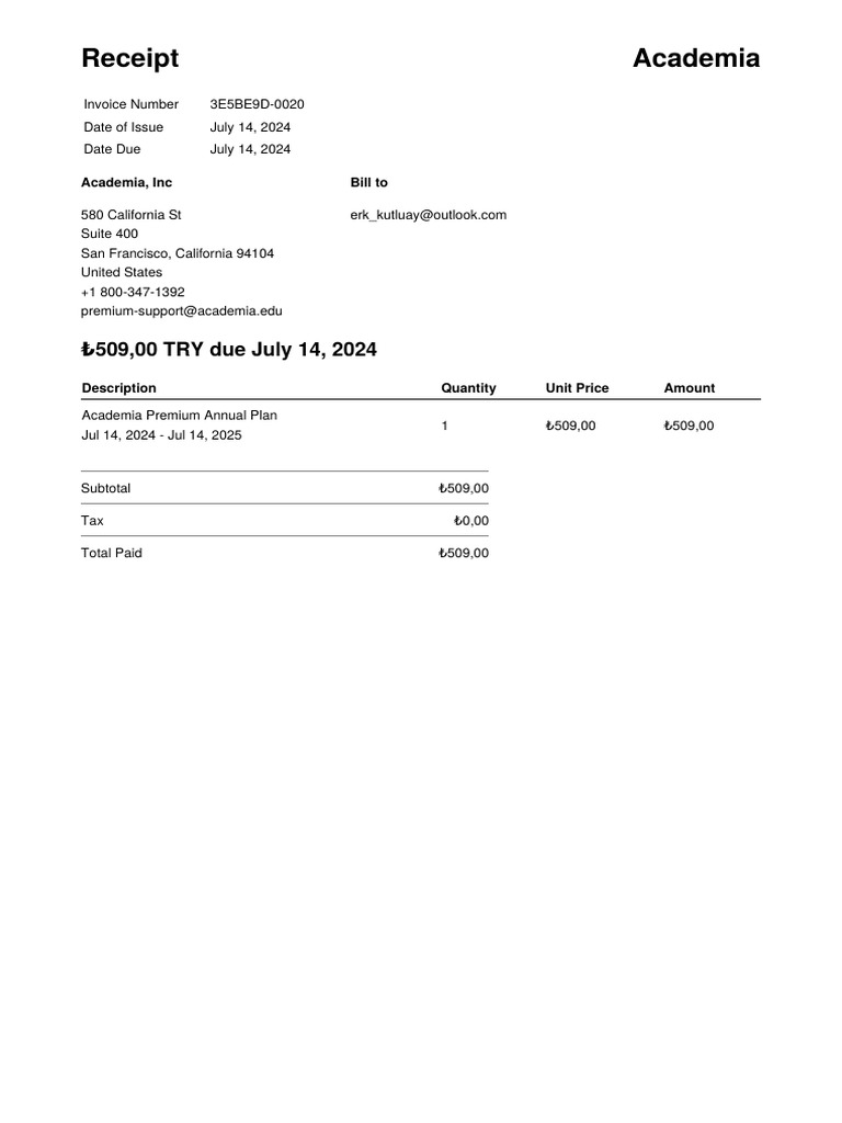 Receipt | PDF