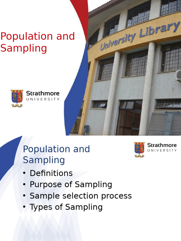 6. Population and Sampling (6) | PDF