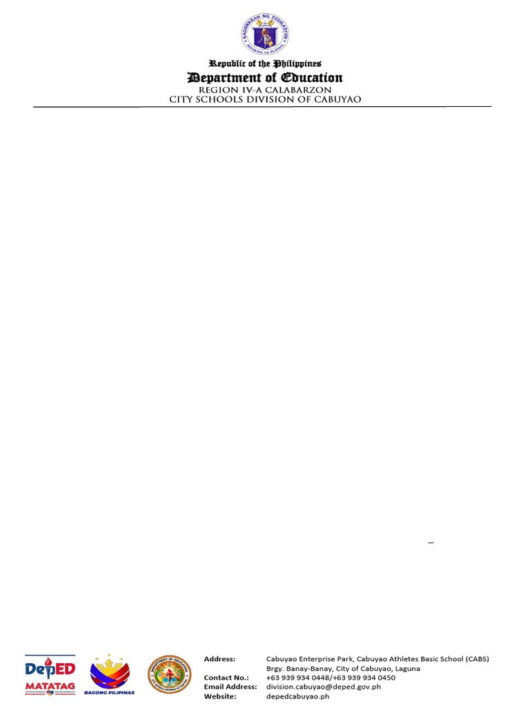 Mapeh 10 Diagnostic Test | PDF