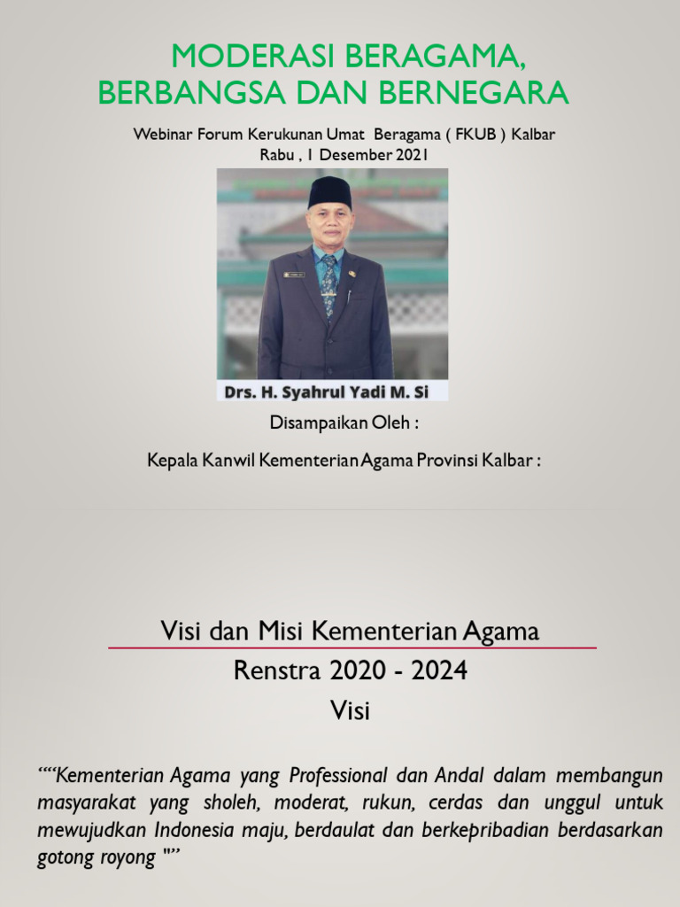 Materi Webinar FKUB | PDF