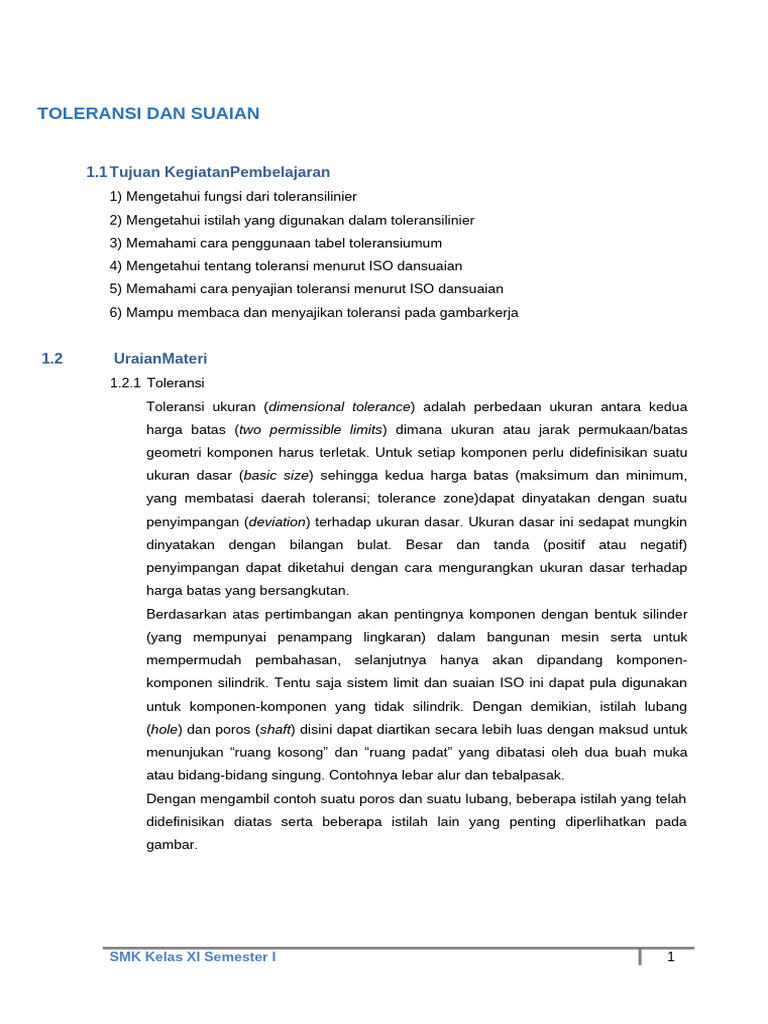 Materi GTM 1 | PDF