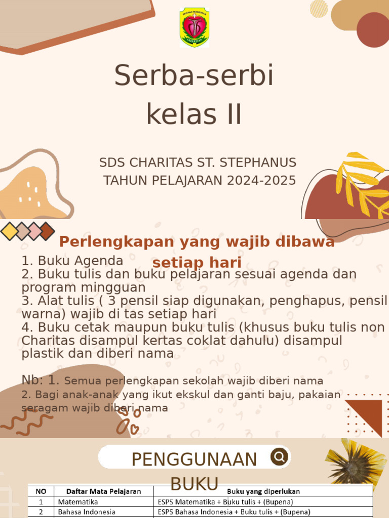 Serba-Serbi Kelas 2 | PDF