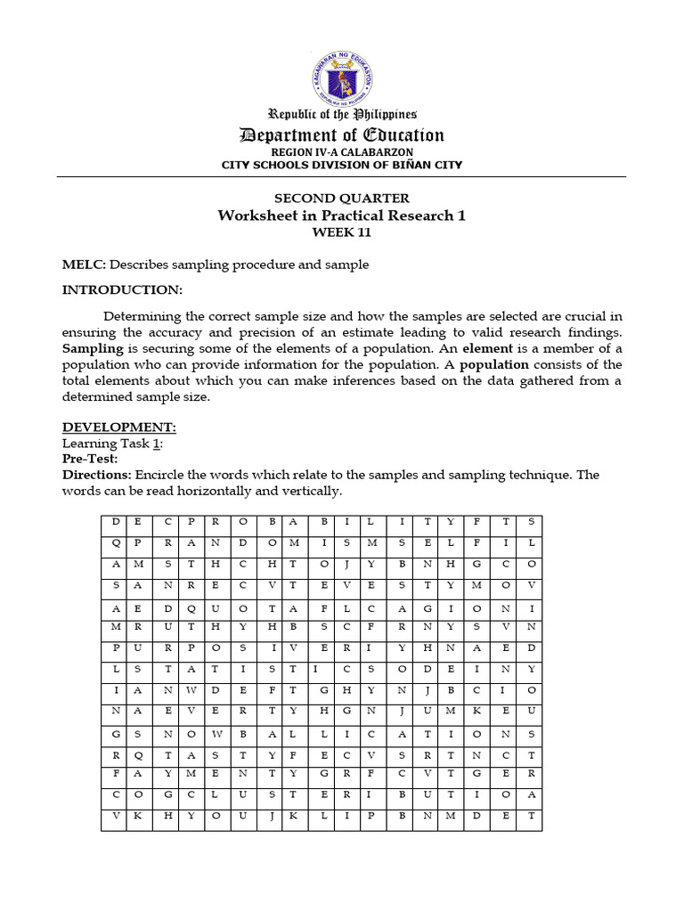 Prac-Res Q2 WK11 | PDF Prac-Res Q2 WK11 | PDF