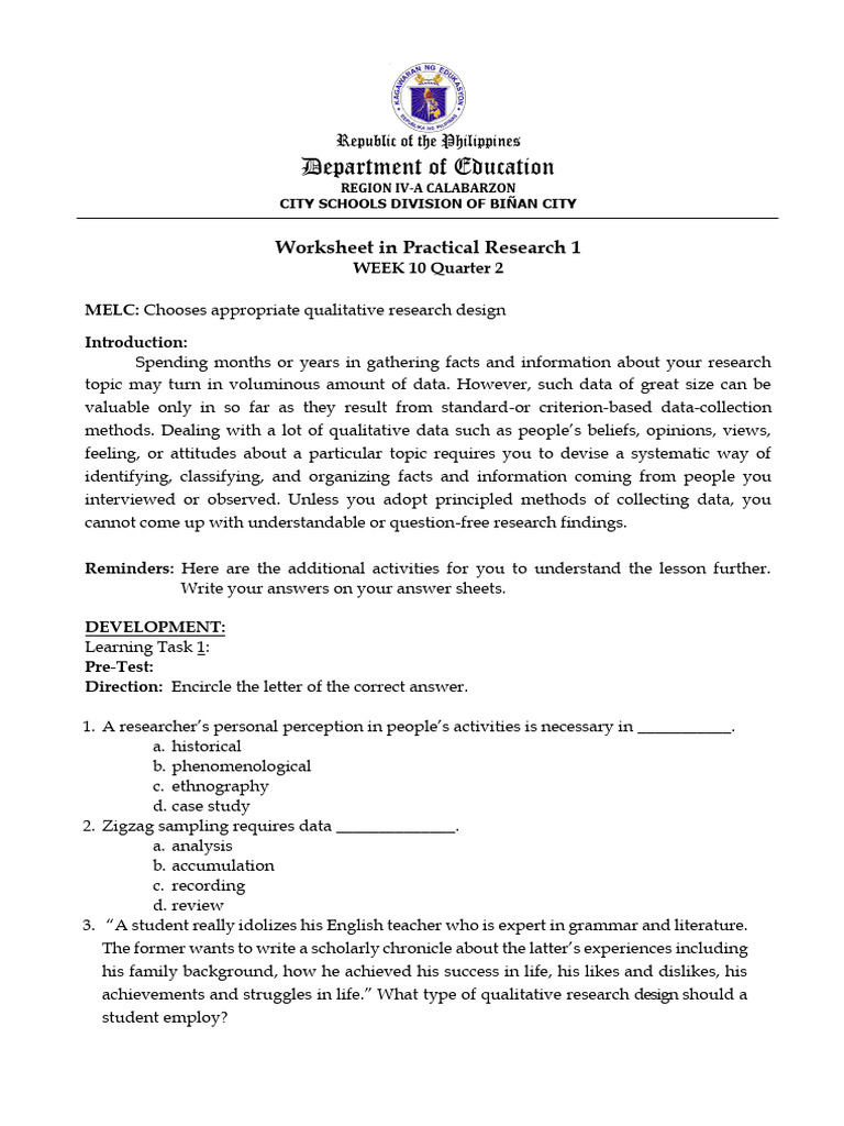 Prac-Res Q2 WK10 | PDF