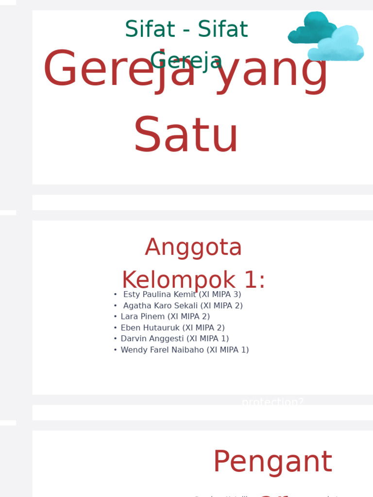 Gereja Yang Satu | PDF