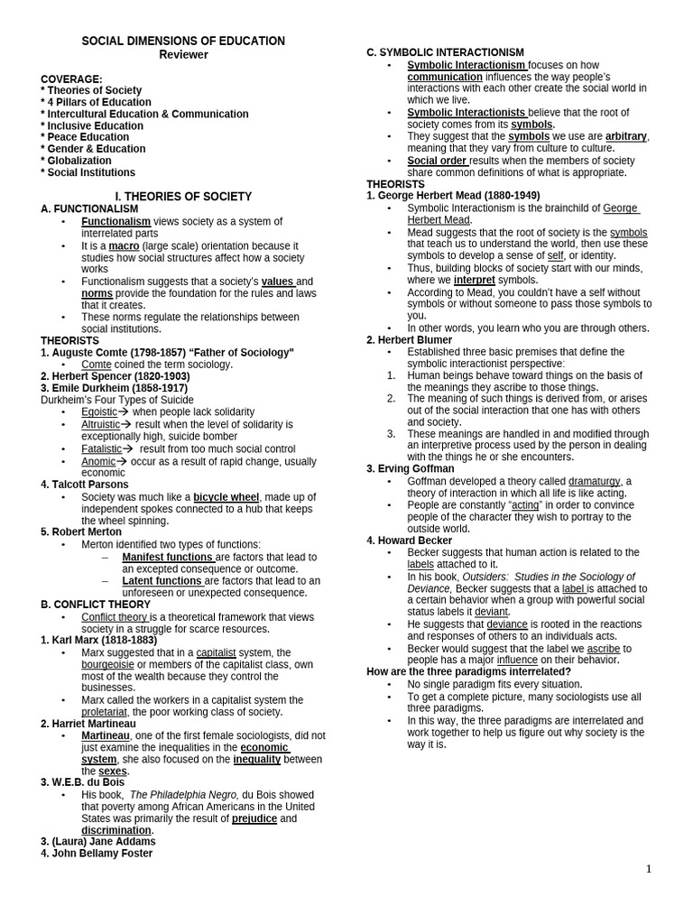 Educ 3 Let Reviewer | PDF