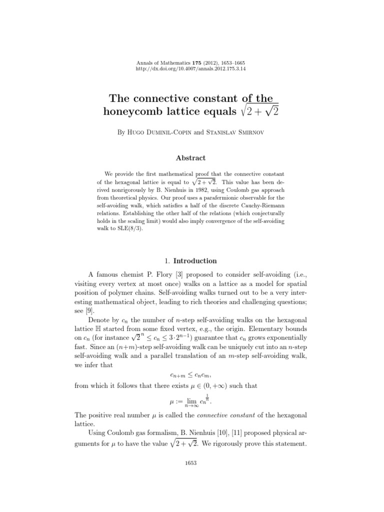 Birth of A Theorem Honey Comb | PDF | Mathematical Concepts | Teaching Methods & Materials