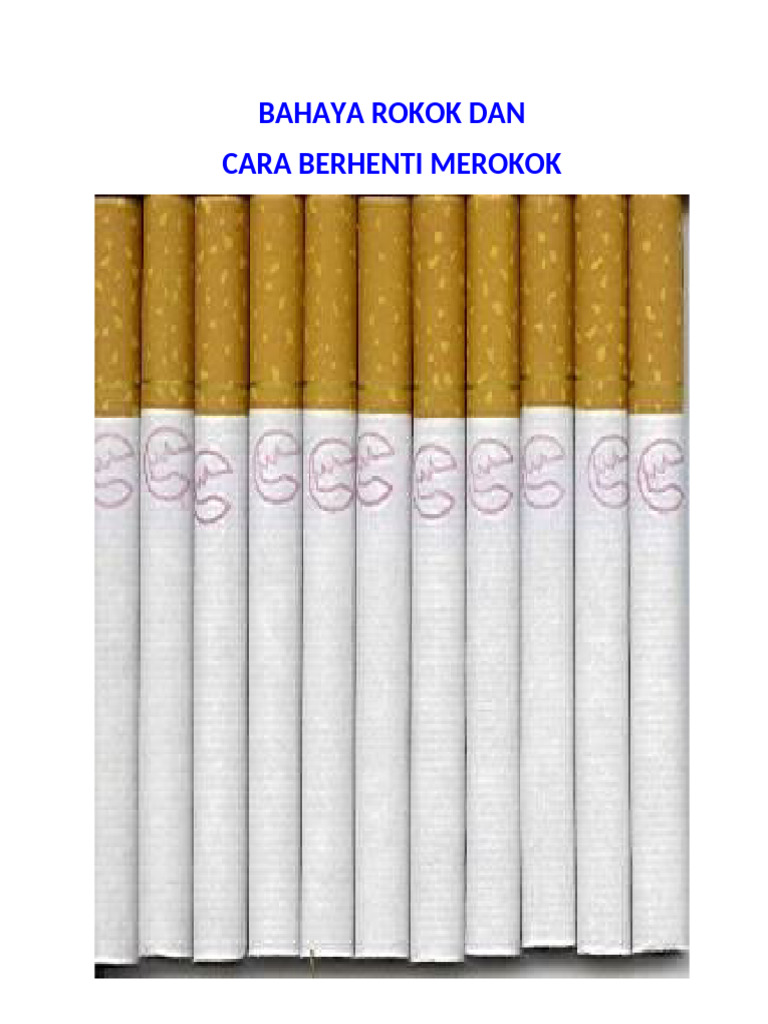 Rokok, Baru | PDF