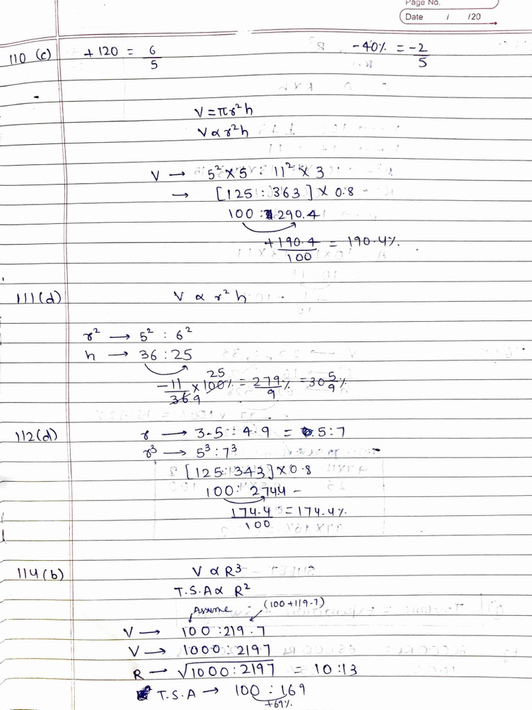 Percentage Solution | PDF