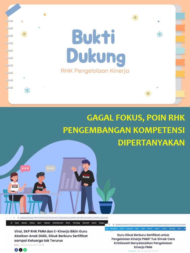 Bukti Dukung RHK | PDF