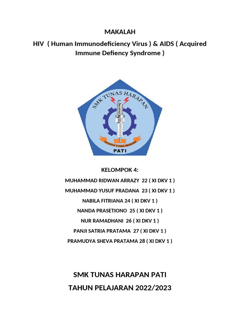 MAKALAH HIV AIDS Kelompok 4 | PDF