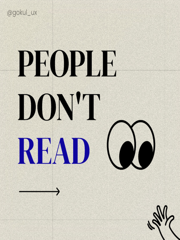 People Dont Read | PDF