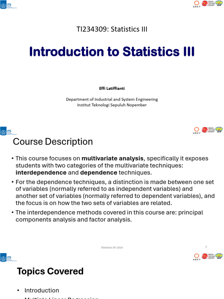 Week 1 - Introduction To Statistics 3 | PDF Week 1 - Introduction To Statistics 3 | PDF