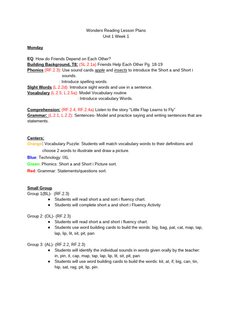 Monday EQ: How Do Friends Depend On Each Other? Building Background, T8 ...