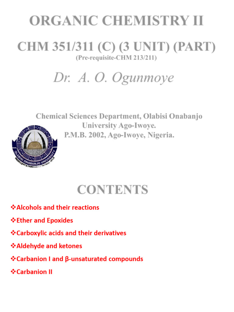 CHM351... 311 - Amnded Part - III | PDF