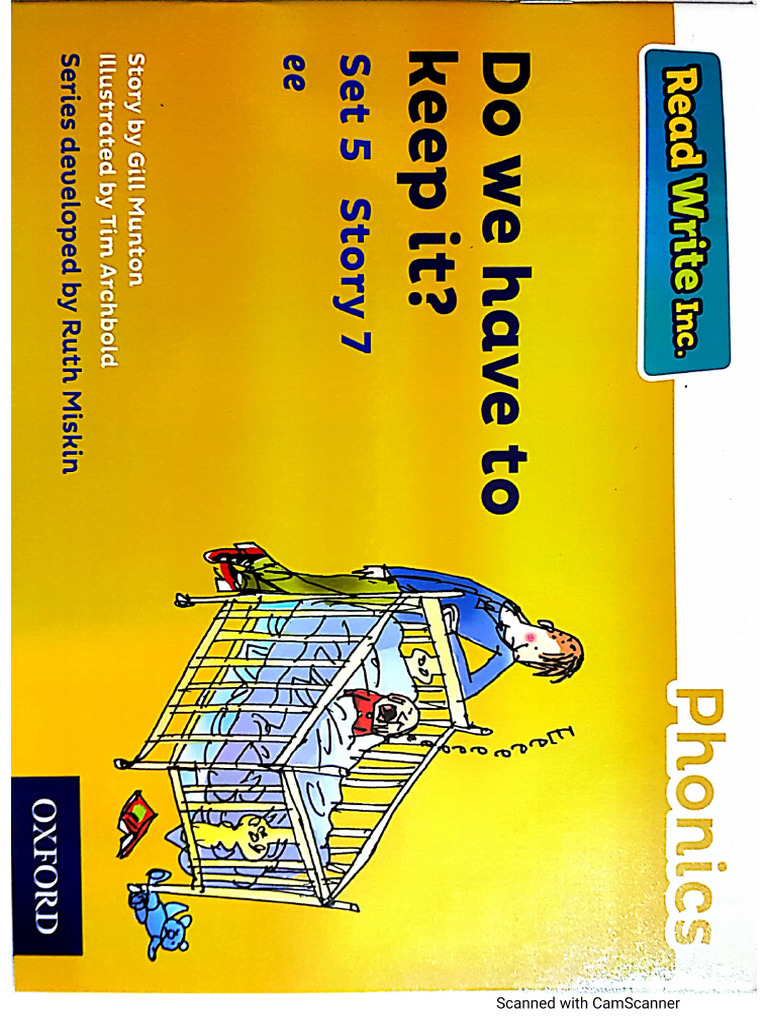 RWI Do We Have To Keep It Set 5 Story 7 | PDF