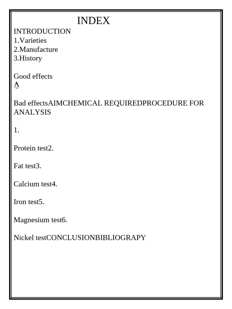 Chemistry Project | PDF