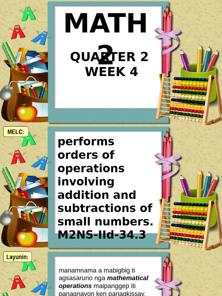 PPT-Q2-Math-Week 4 | PDF