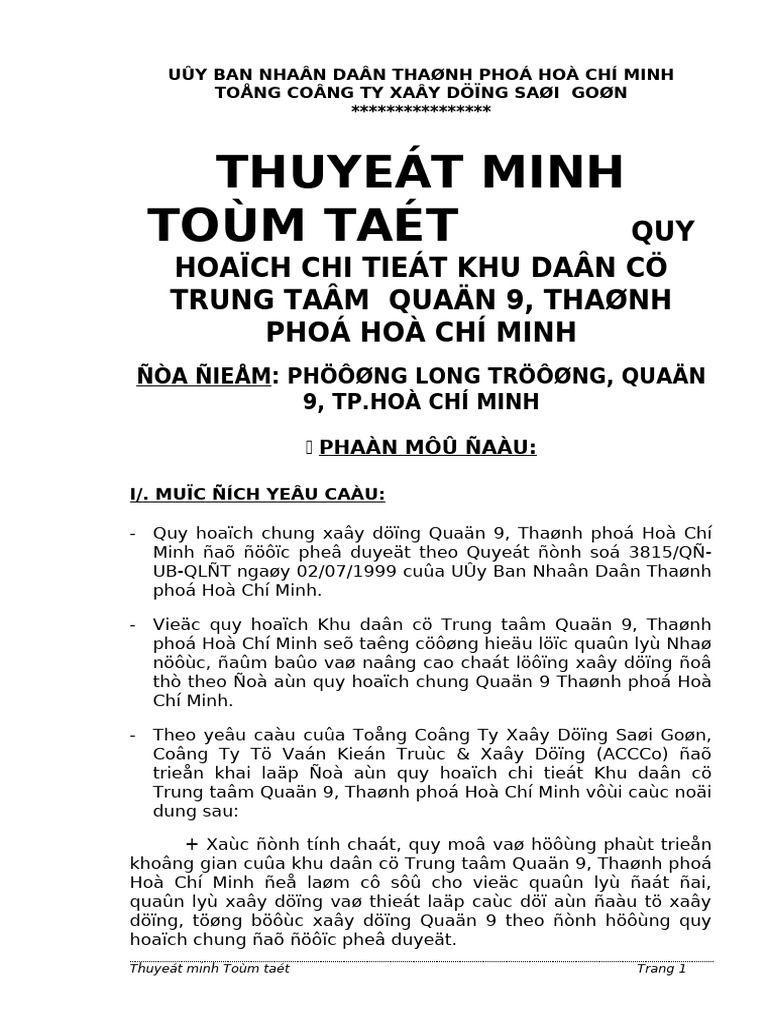 Thuyet Minh | PDF