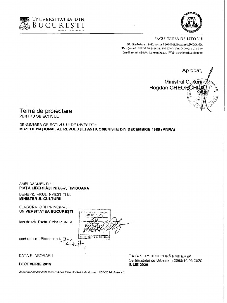 Tema Proiectare | PDF