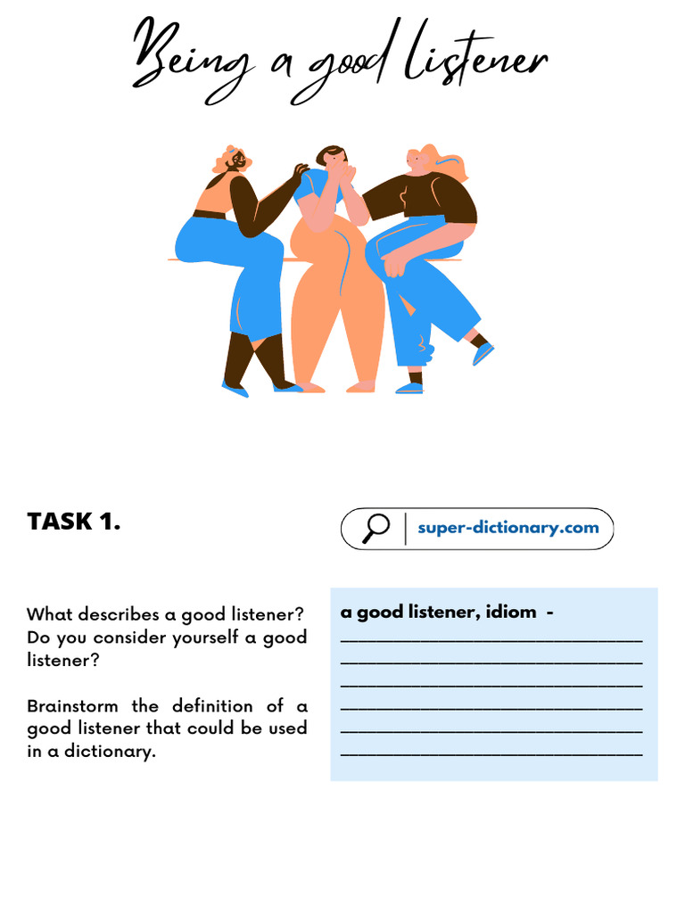 Essential Traits of a Good Listener | PDF | Cognition | Cognitive Science