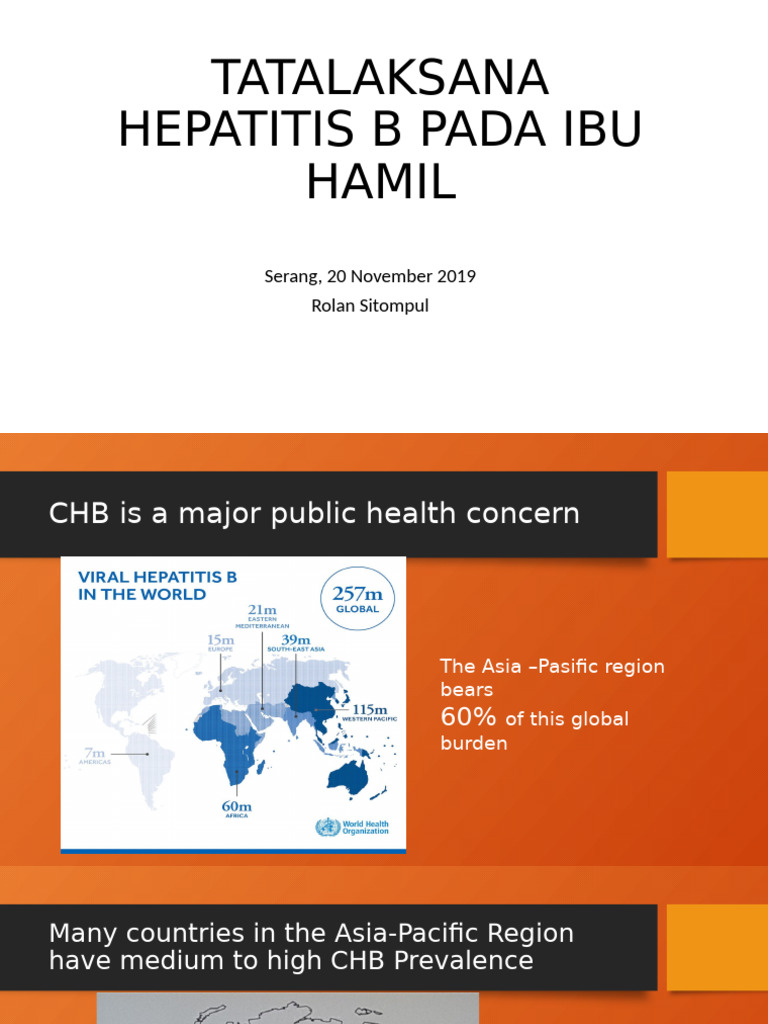 Tatalaksana Hepatitis B Pada Ibu Hamil | PDF