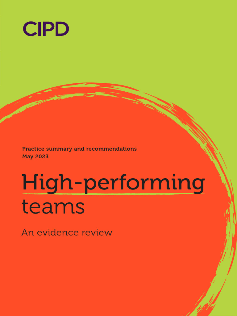 CIPD-high-performing-teams-practice-summary | PDF
