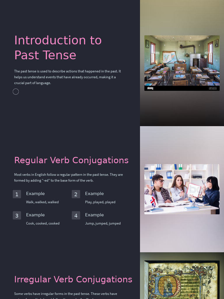 Introduction To Past Tense | PDF