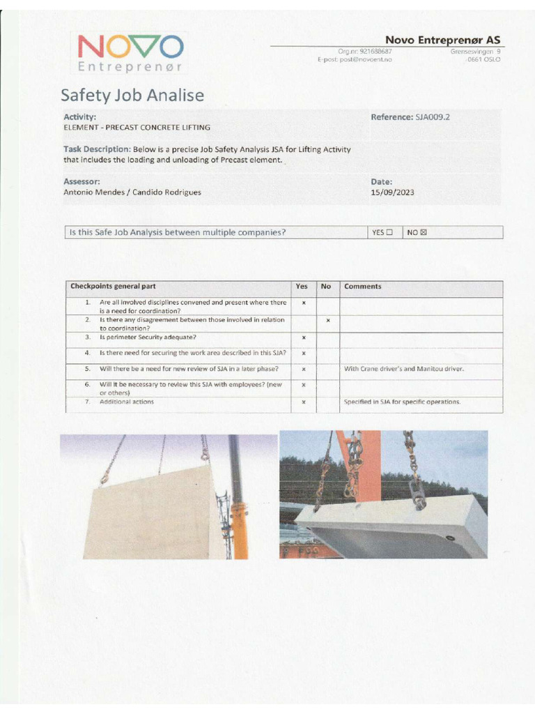 11 SJA Unloadings Stairs | PDF