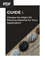 Bambu Filament Selection Guide | PDF