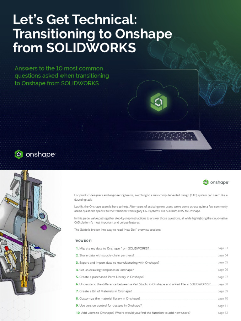To Onshape From Solidworks | PDF | Computer File | Business