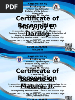 Certification From Ict Coordinator Sample | PDF