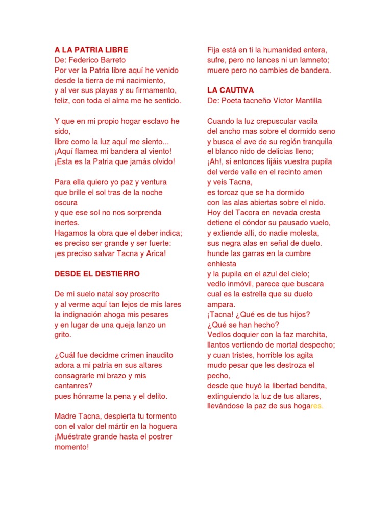 A La Patria Libre | PDF | Derecho