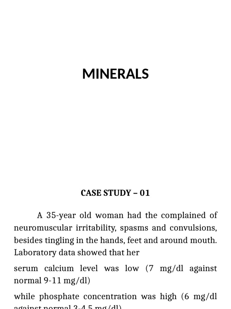 Minerals | PDF