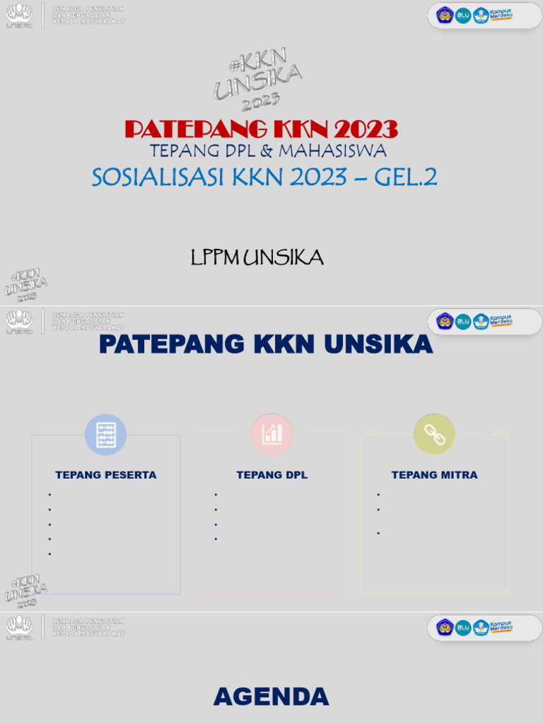 Materi Sosialisasi KKN TA 2023-2024 Gel2 | PDF