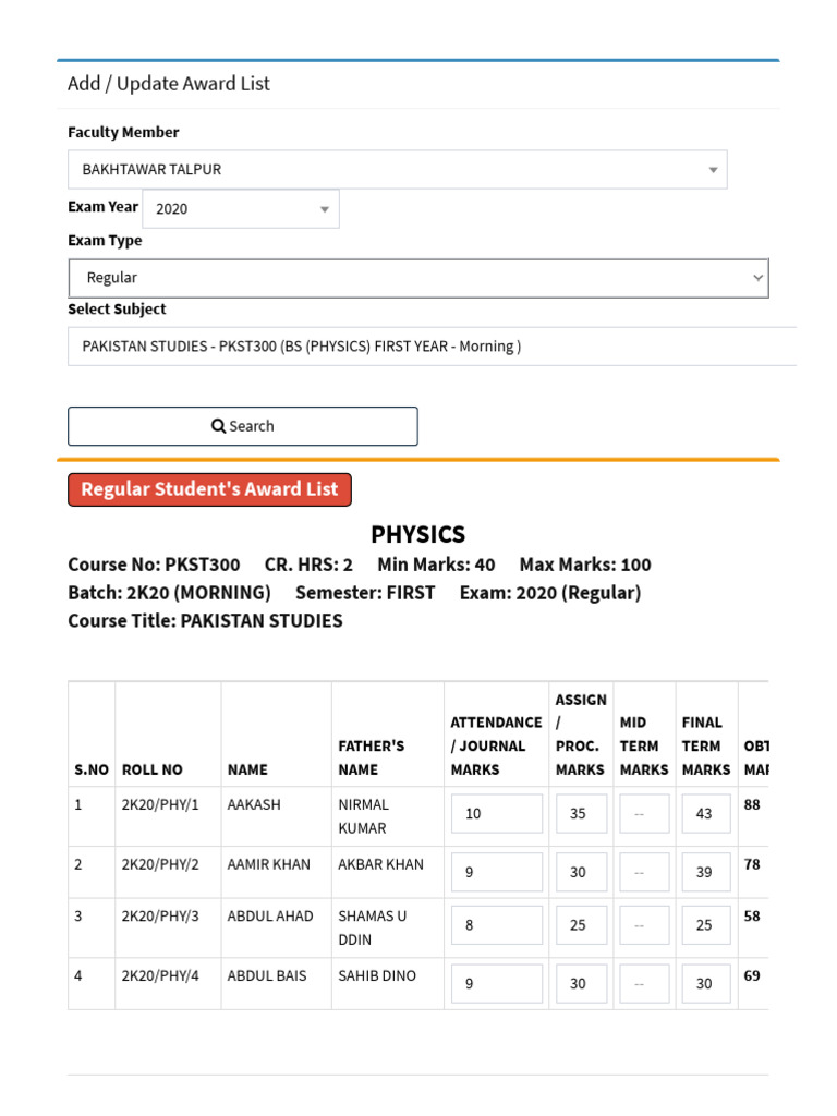 Physics Final Result | PDF