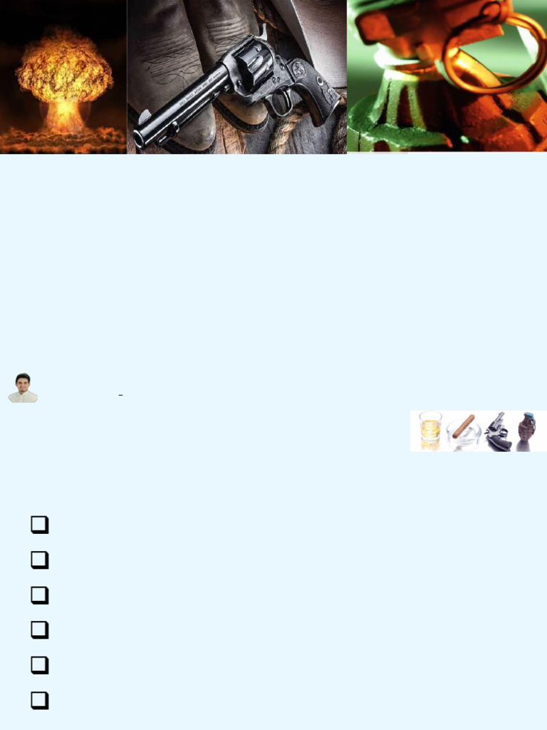 Firearms Explosion and Explosive Final | PDF