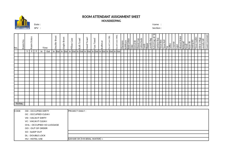 Roomboy Controlsheet New | PDF