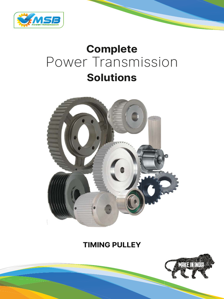 Timing Pulley 1 Pdf