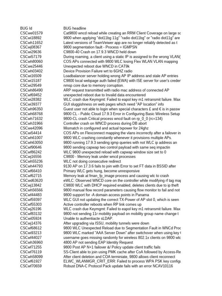 Bug Search | PDF
