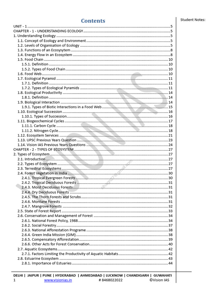 Environment Part 1 | PDF