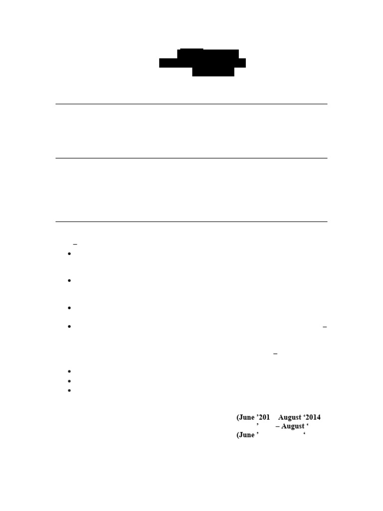 Sample Resume For Fulbright Scholarship Pakistan 1 | PDF ...