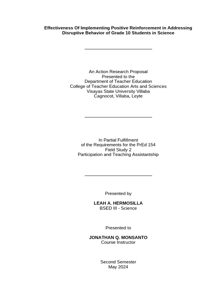 Action Research Guide | PDF