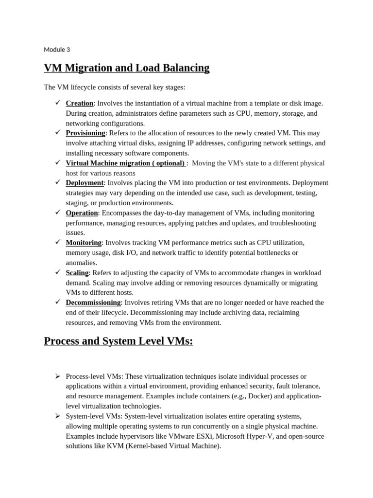 Load Balancing | PDF | Scalability | Virtual Machine Load Balancing | PDF | Scalability | Virtual Machine